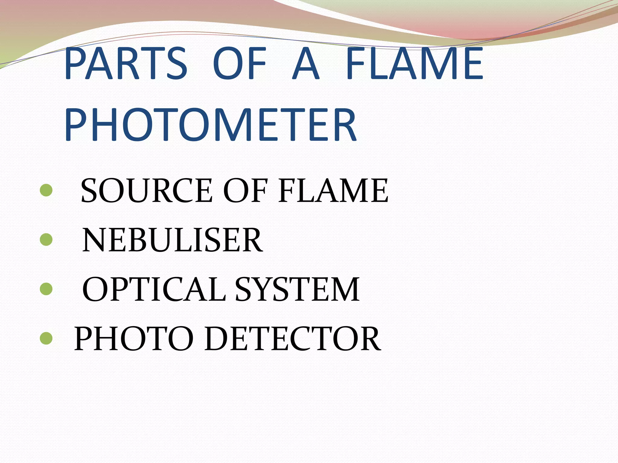 Flame photometer | PPTX