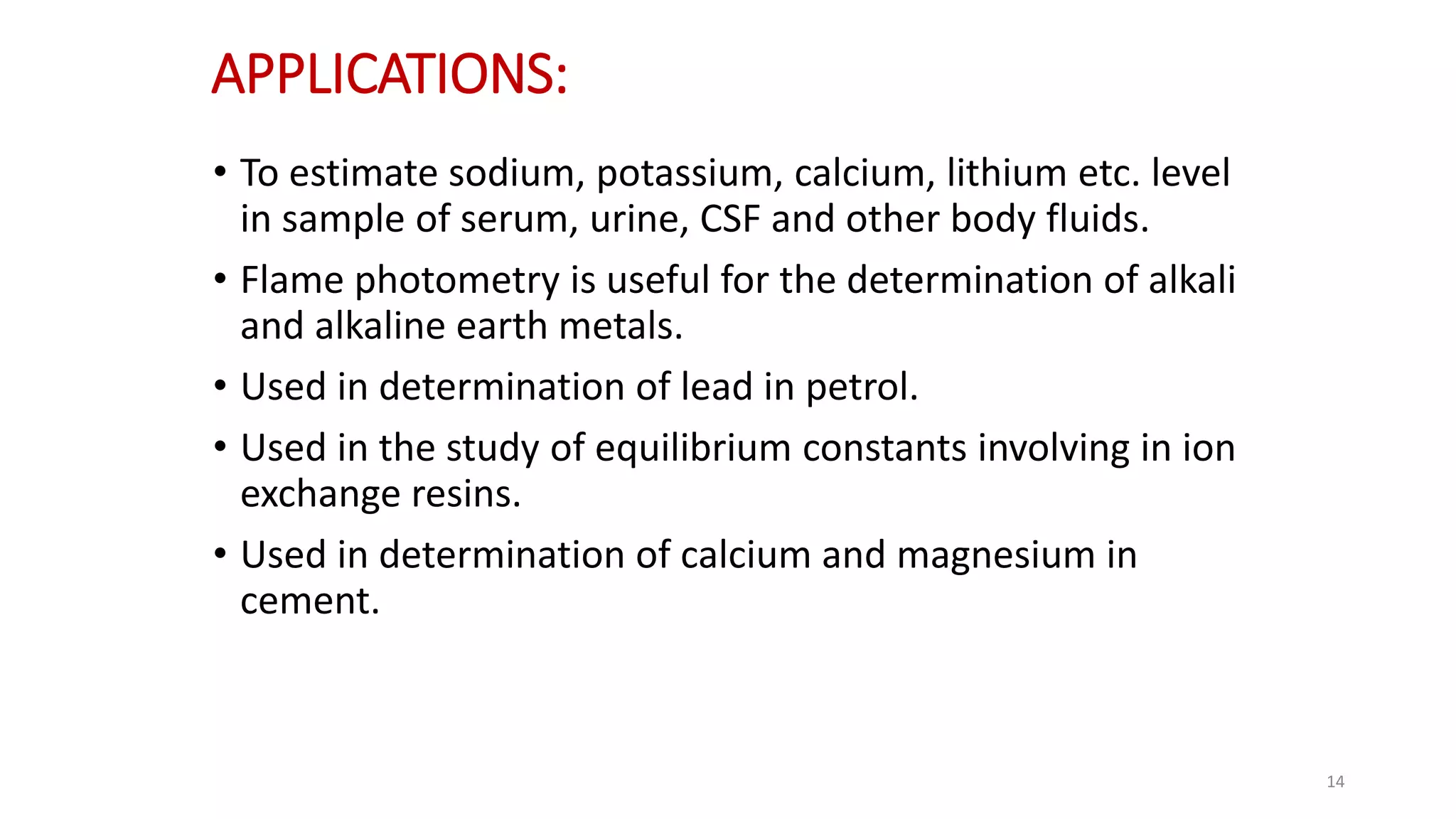 Flame photometry | PPTX