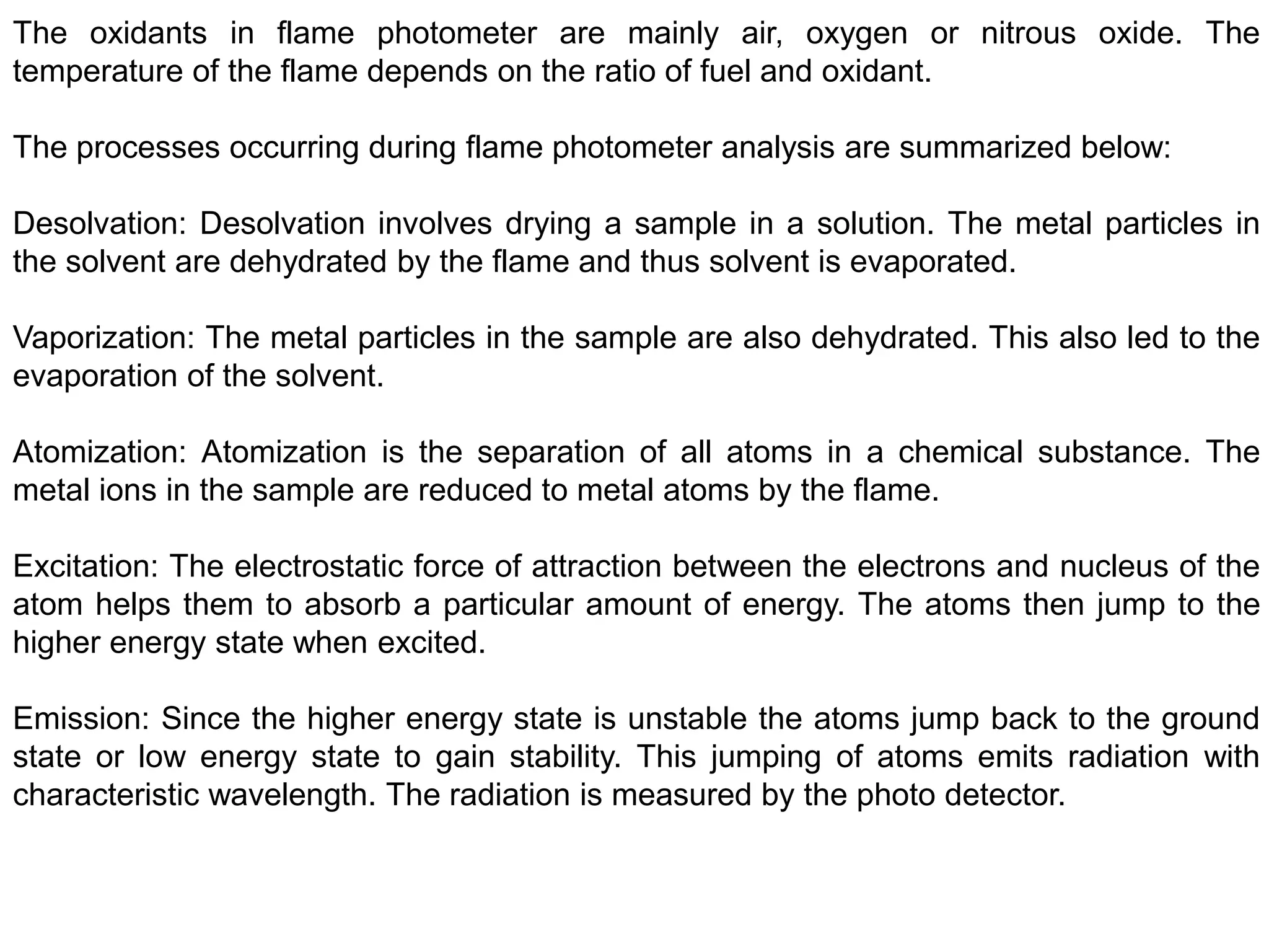 flame photometry.pptx final year B pharm 7th Sem PCI pattern | PPTX