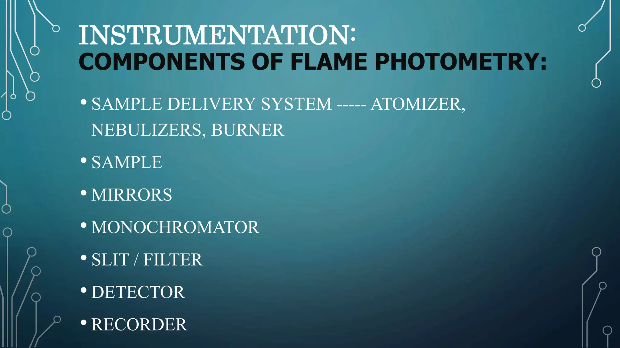 Spectrophotomtery: Flame Photometer Lecture | PPT