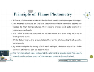 Instrumental Methods of Analysis - Topic 2 - Flame Photometry | PDF