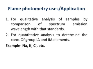 Flame photometry (flam emission and atomiv absorption spectroscopy) | PDF