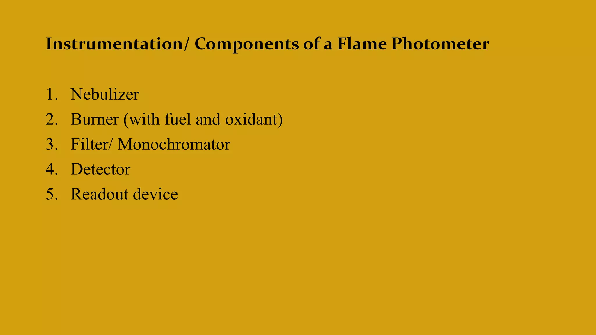 Flame photometry ppt | PPTX