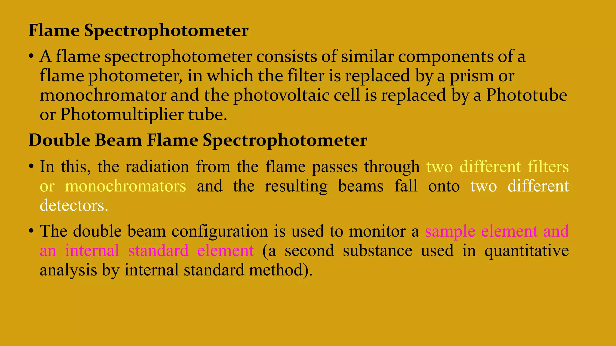 Flame photometry ppt | PPTX
