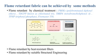 Fire retardant fabric | PPTX