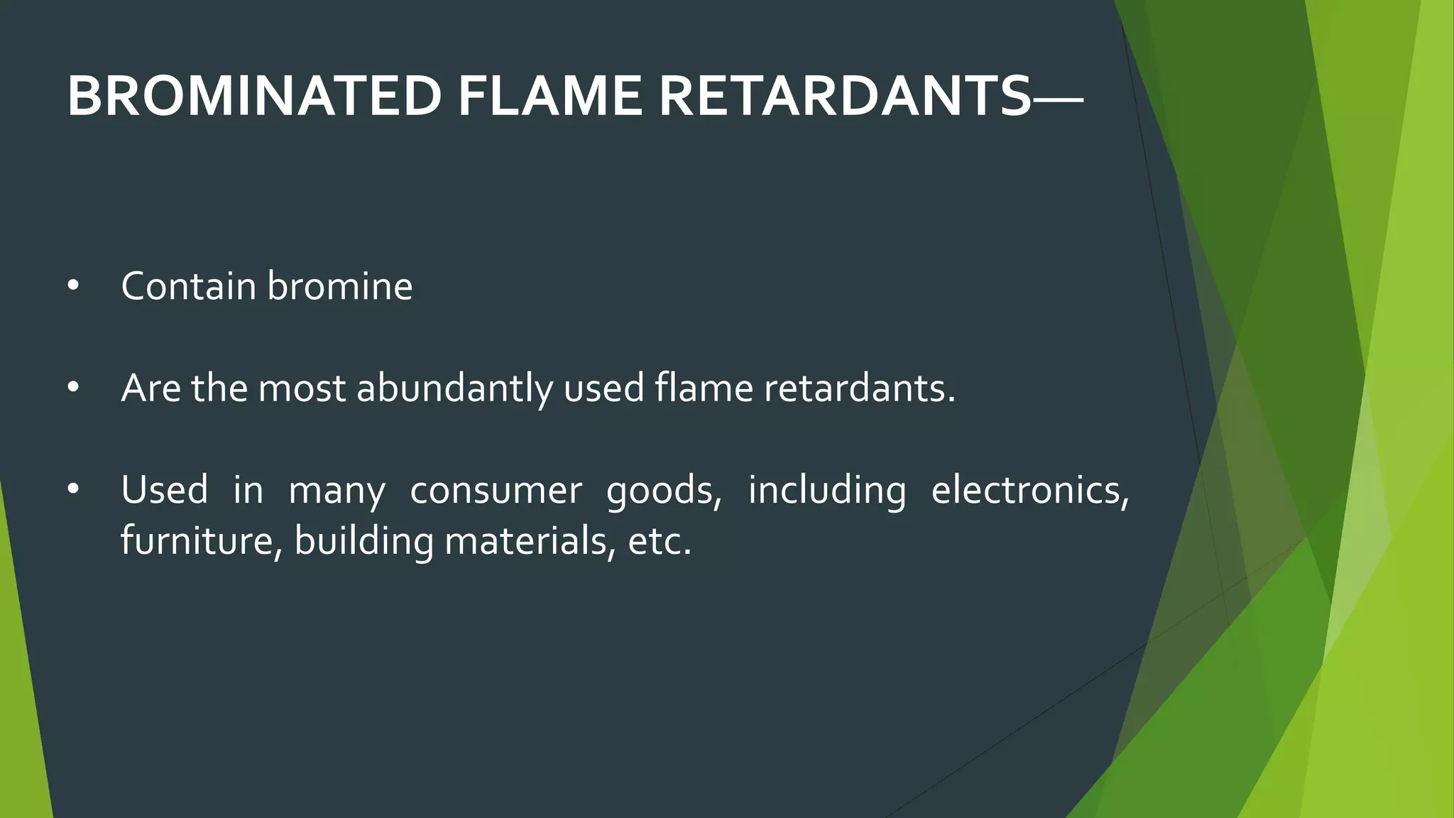 Flame retardants | PPTX