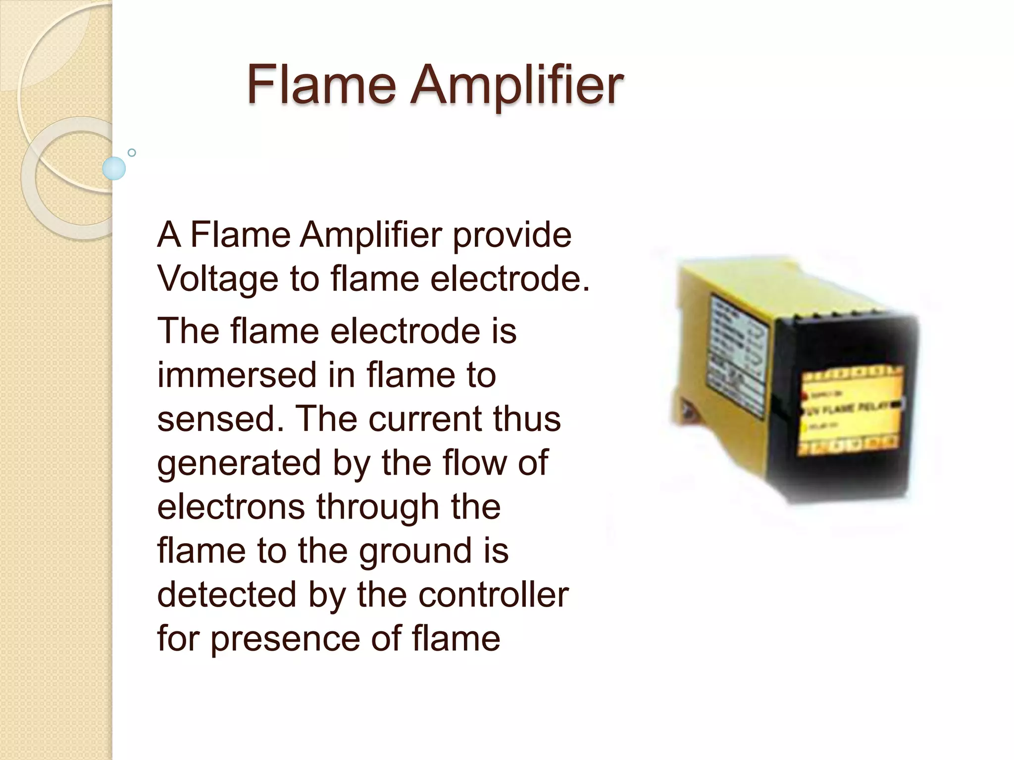 Flame rod , Flame Rod Working Principle and Types of Flame Rod. | PPTX