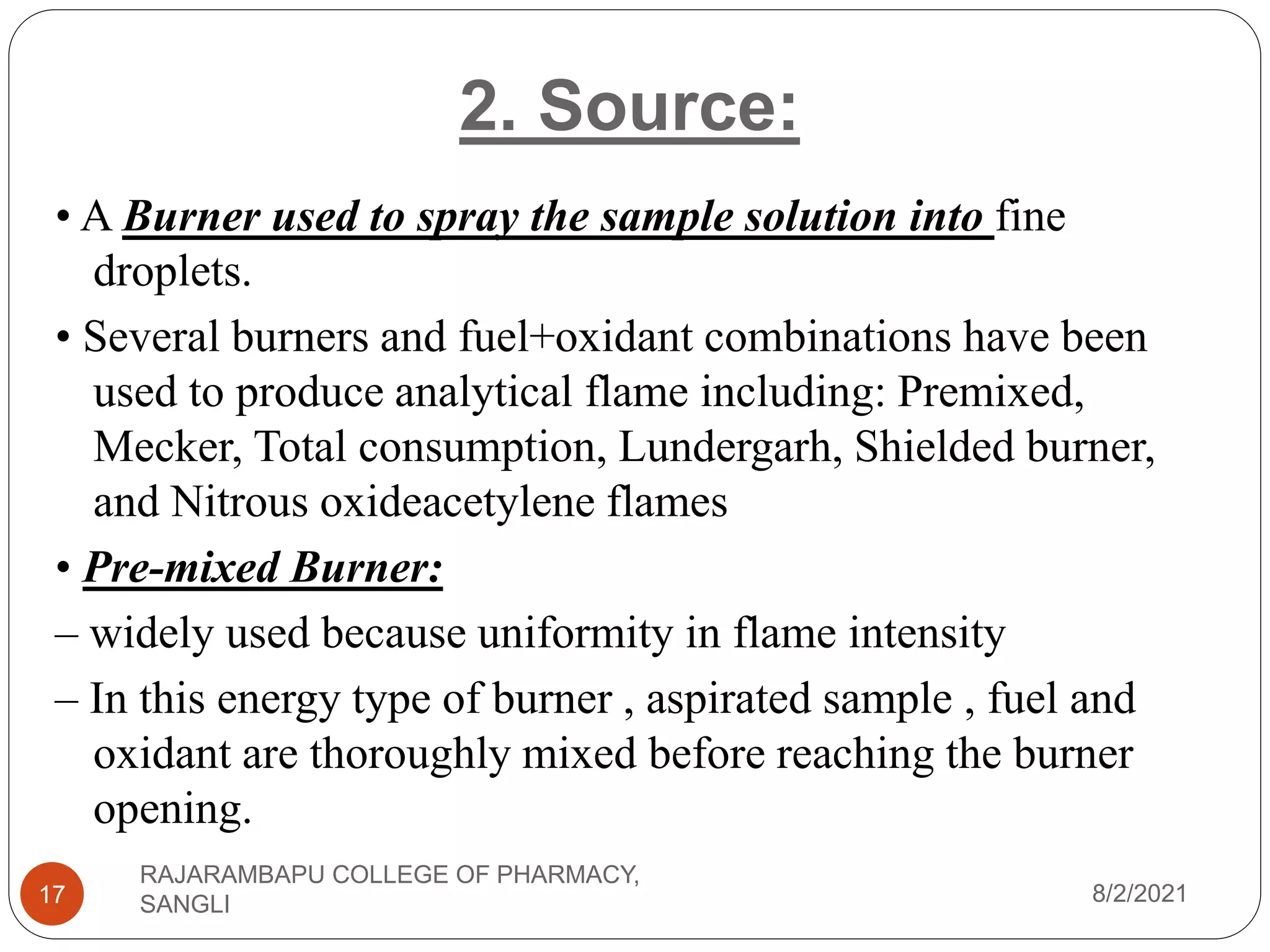 FLAME EMISSION SPECTROSCOPY | PPTX