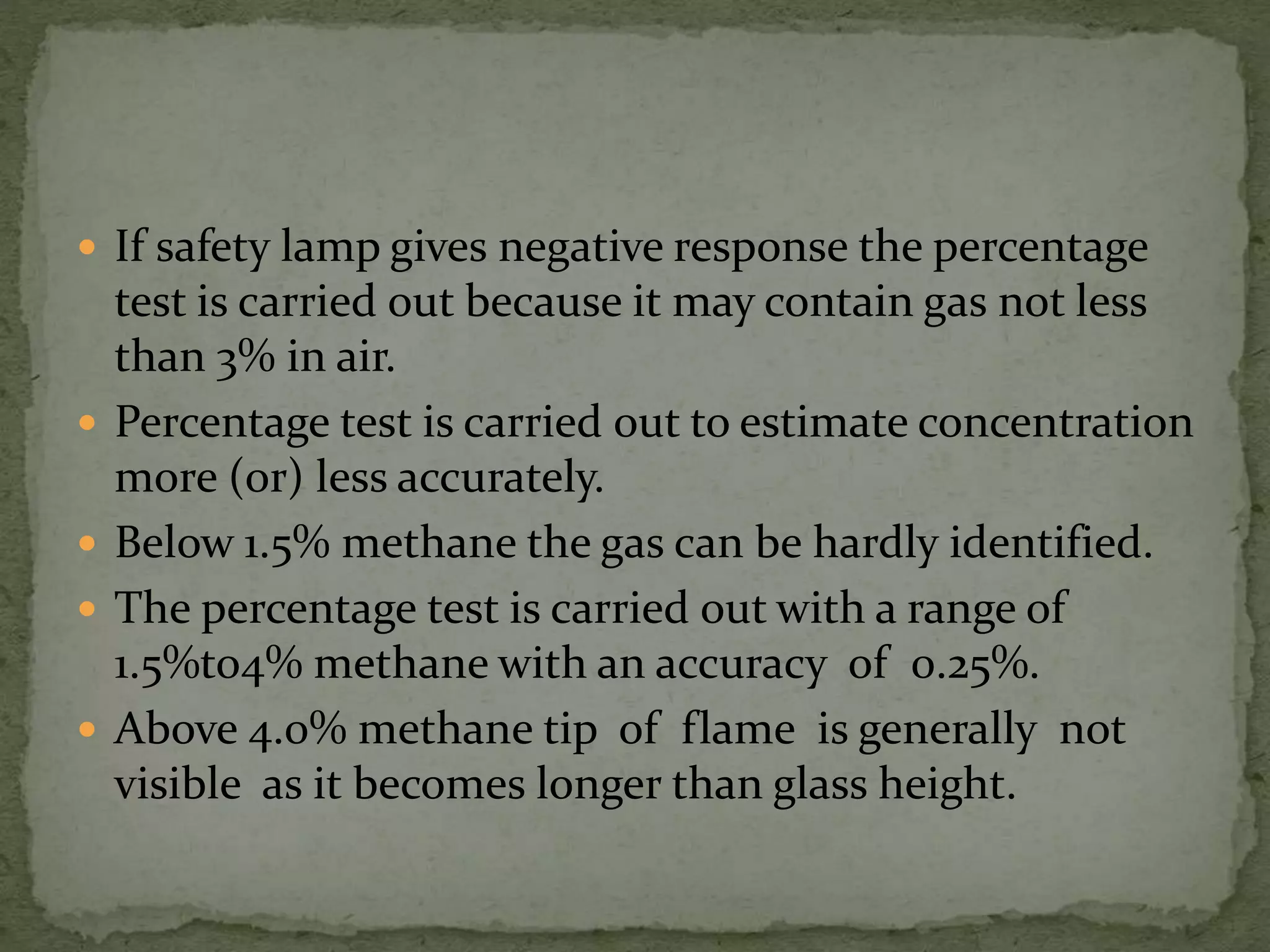 Flame safety lamp fsl | PPTX