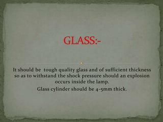 Flame safety lamp fsl | PPTX