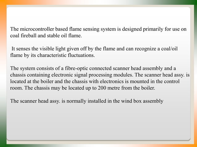 Flame Scanner.ppt | Computer Peripherals | Computing