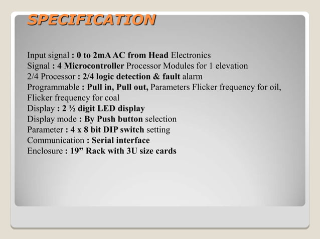 Flame Scanner.ppt | Computer Peripherals | Computing