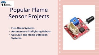 Flame Sensor Module – Infrared Fire Detection Sensor for Arduino by ...
