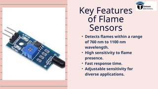 Flame Sensor Module – Infrared Fire Detection Sensor for Arduino by ...