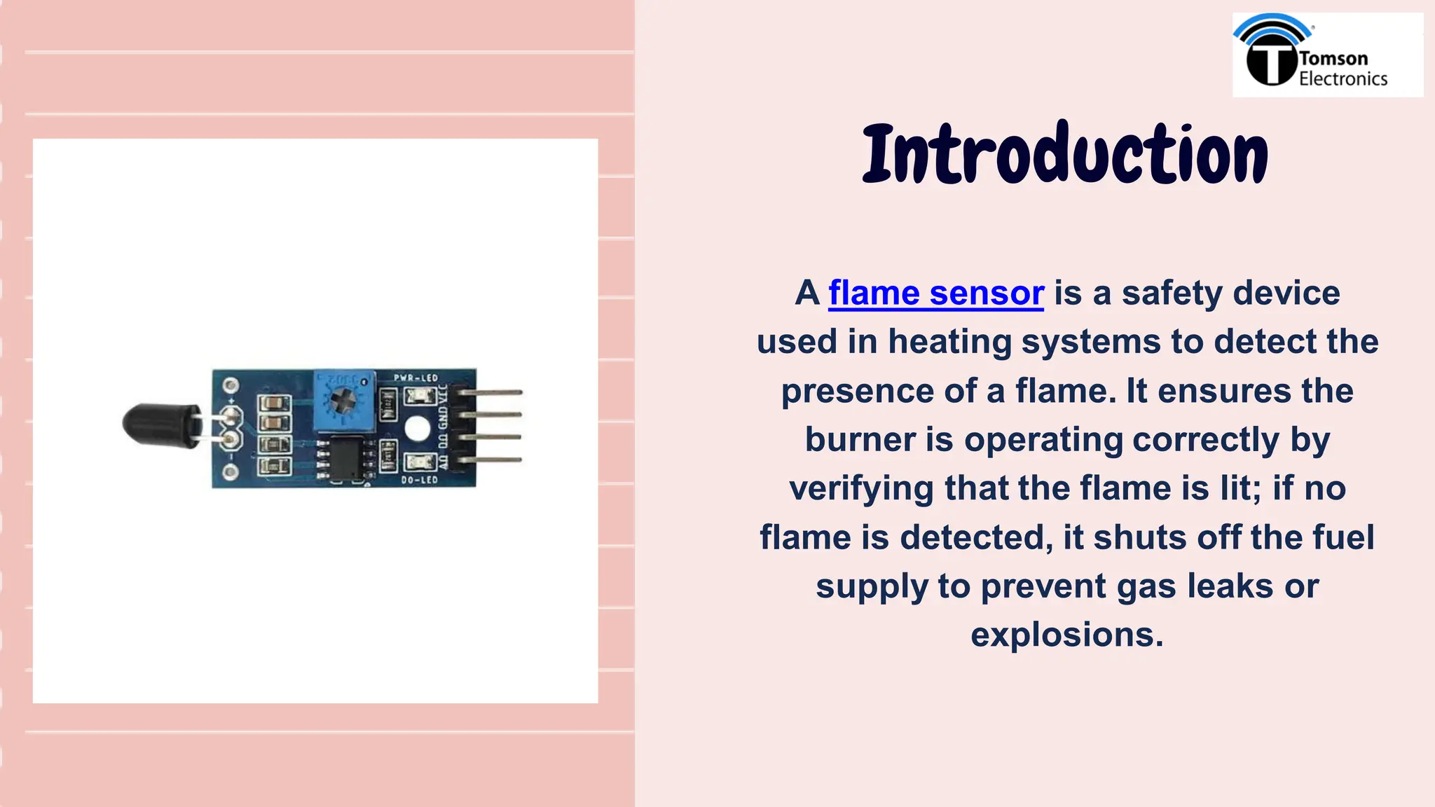 Flame Sensor Module Infrared Fire Detection Sensor For Arduino By Adiy Tomsone Electronics Pdf