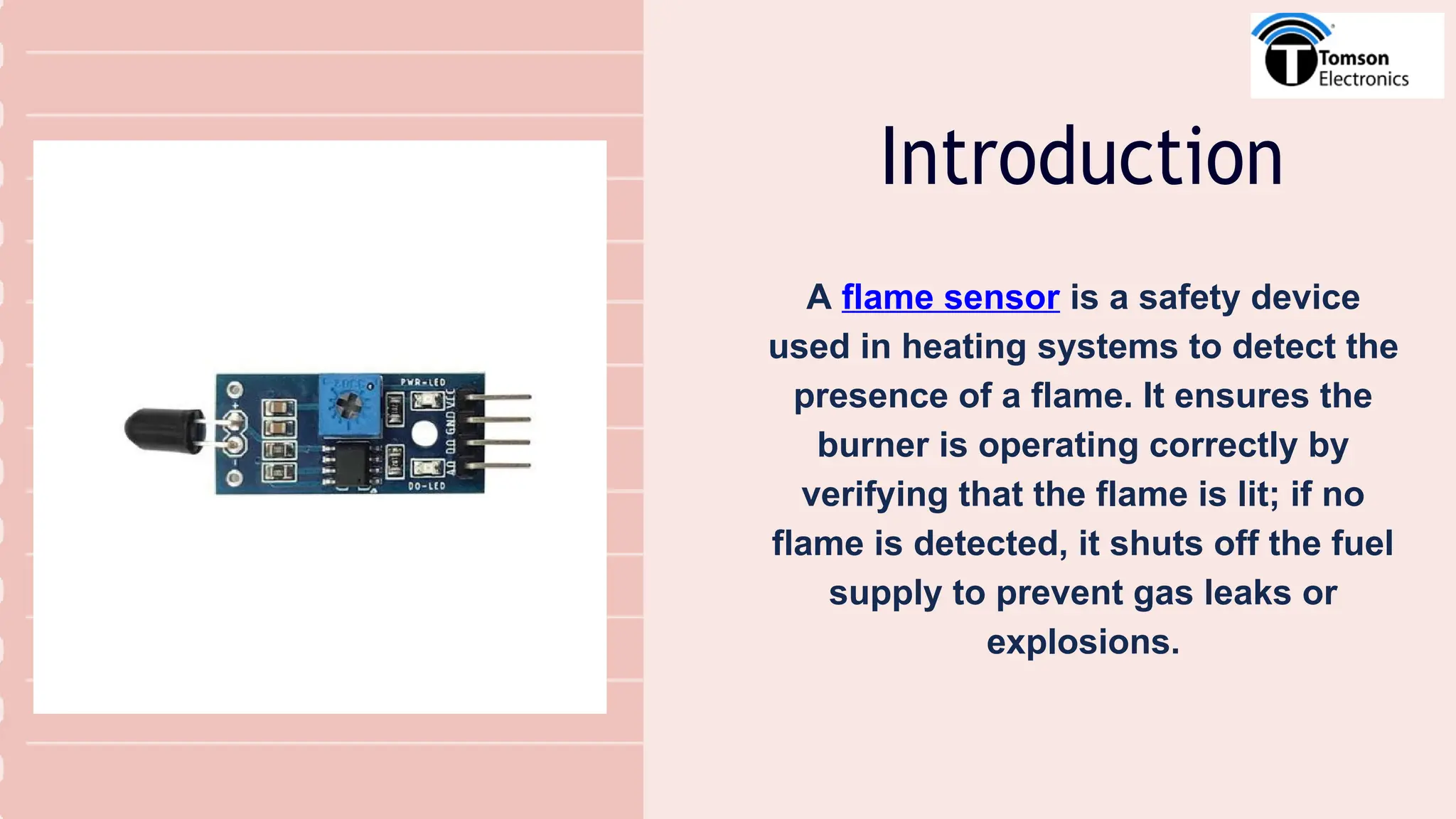 Flame Sensor Module – Infrared Fire Detection Sensor for Arduino by ...