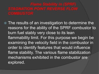 Flame Stability | PPTX