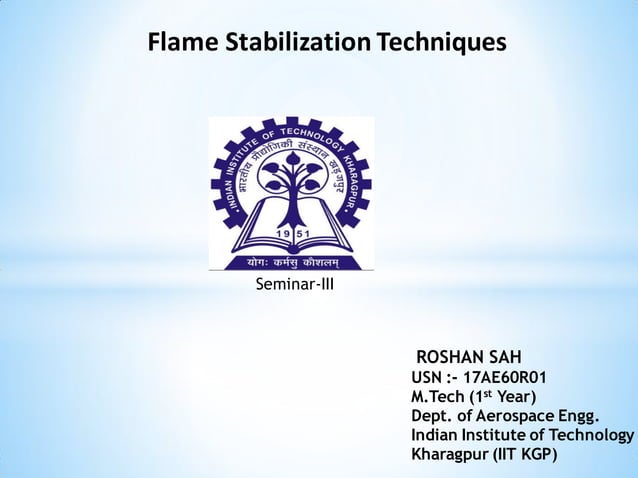 Flame Stabilization Techniques | PDF | Chemistry | Science