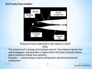 Flame Stabilization Techniques | PDF | Chemistry | Science