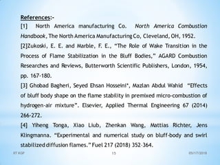 Flame Stabilization Techniques | PDF