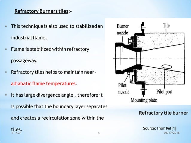 Flame Stabilization Techniques | PDF | Chemistry | Science