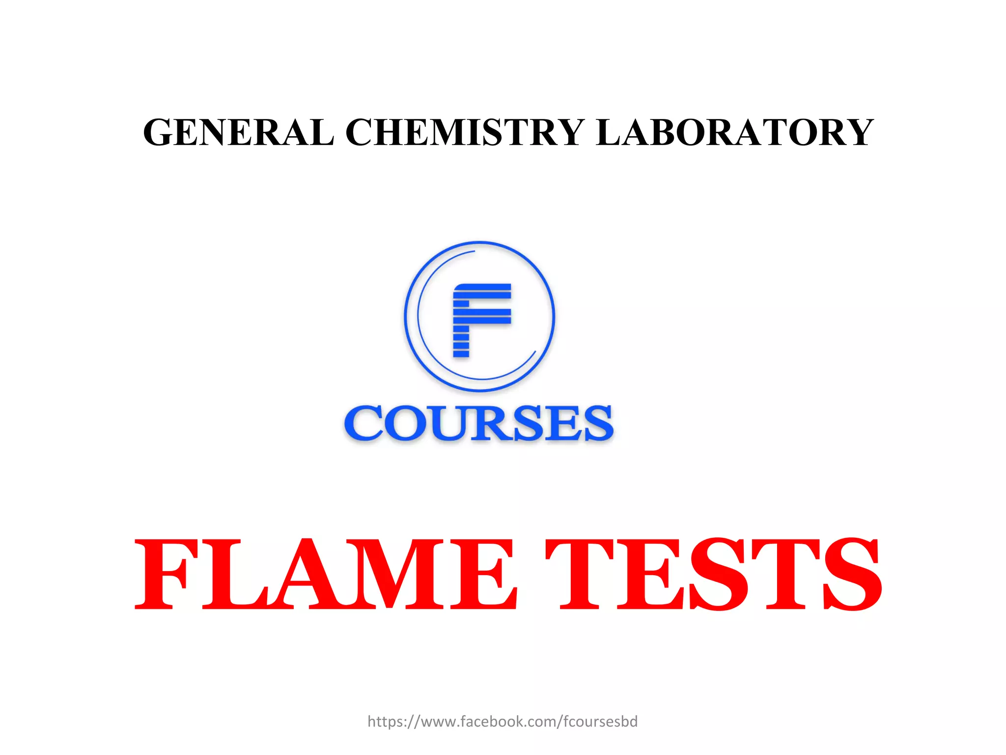 Flame test theory explained | PPT