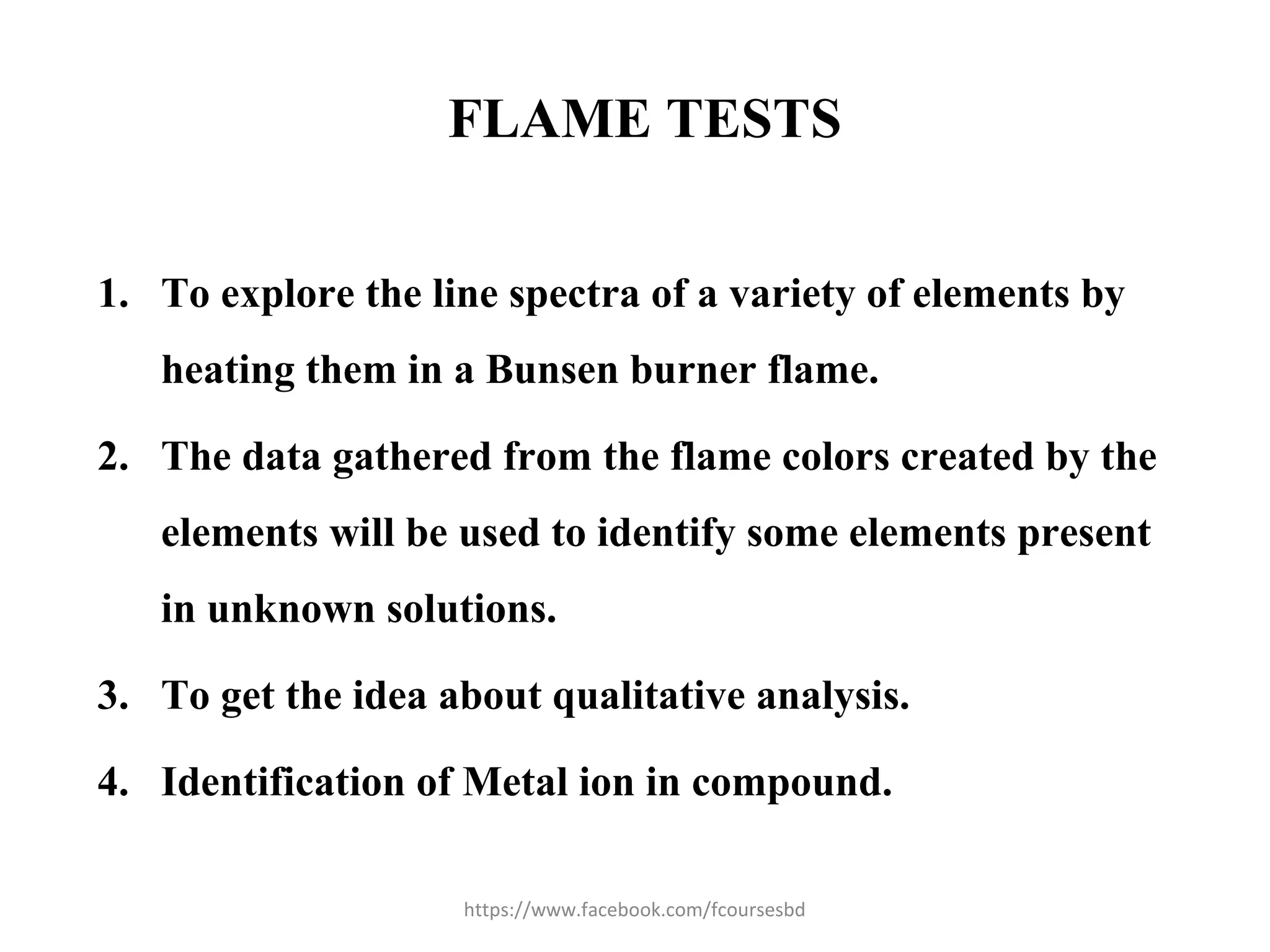 Flame test theory explained | PPT