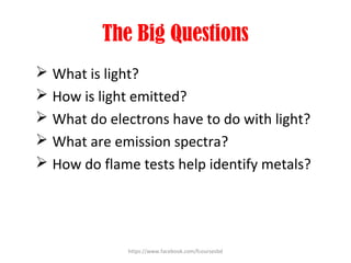 Flame test theory explained | PPT