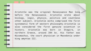 Aristotle | PPTX