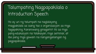 Talumpati | PDF