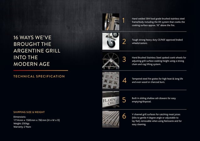 Flaming Grills Argentine Grill | PPT