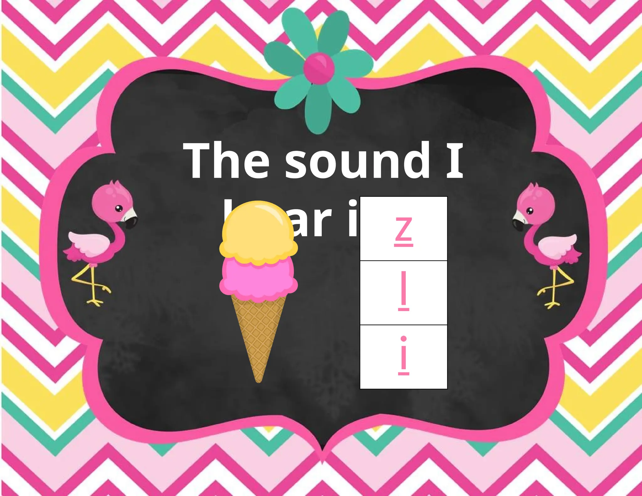 flamingolettersounds.pptx initial sounds ppt | PPT