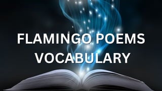 flamingo poems vocabulary.pdf