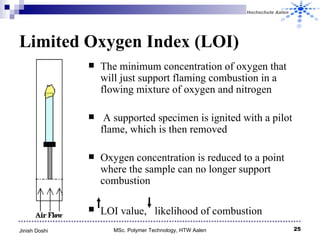Flammability Testing Of Plastics Jinish Doshi | PPT