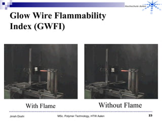 Flammability Testing Of Plastics Jinish Doshi | PPT