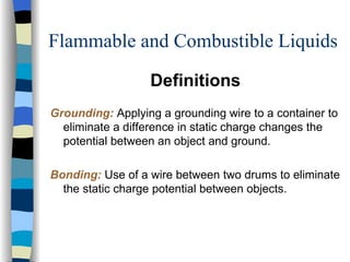 Flammableliquids | PPT
