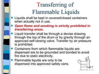 Flammableliquids | PPT