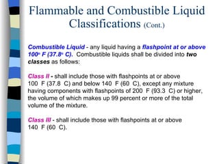 Flammableliquids | PPT