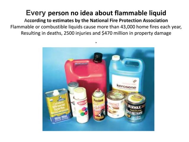 Flammable liquids By Aziz Jamali | PPT