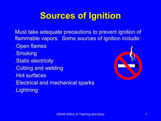 Flammables Ppt | PPT