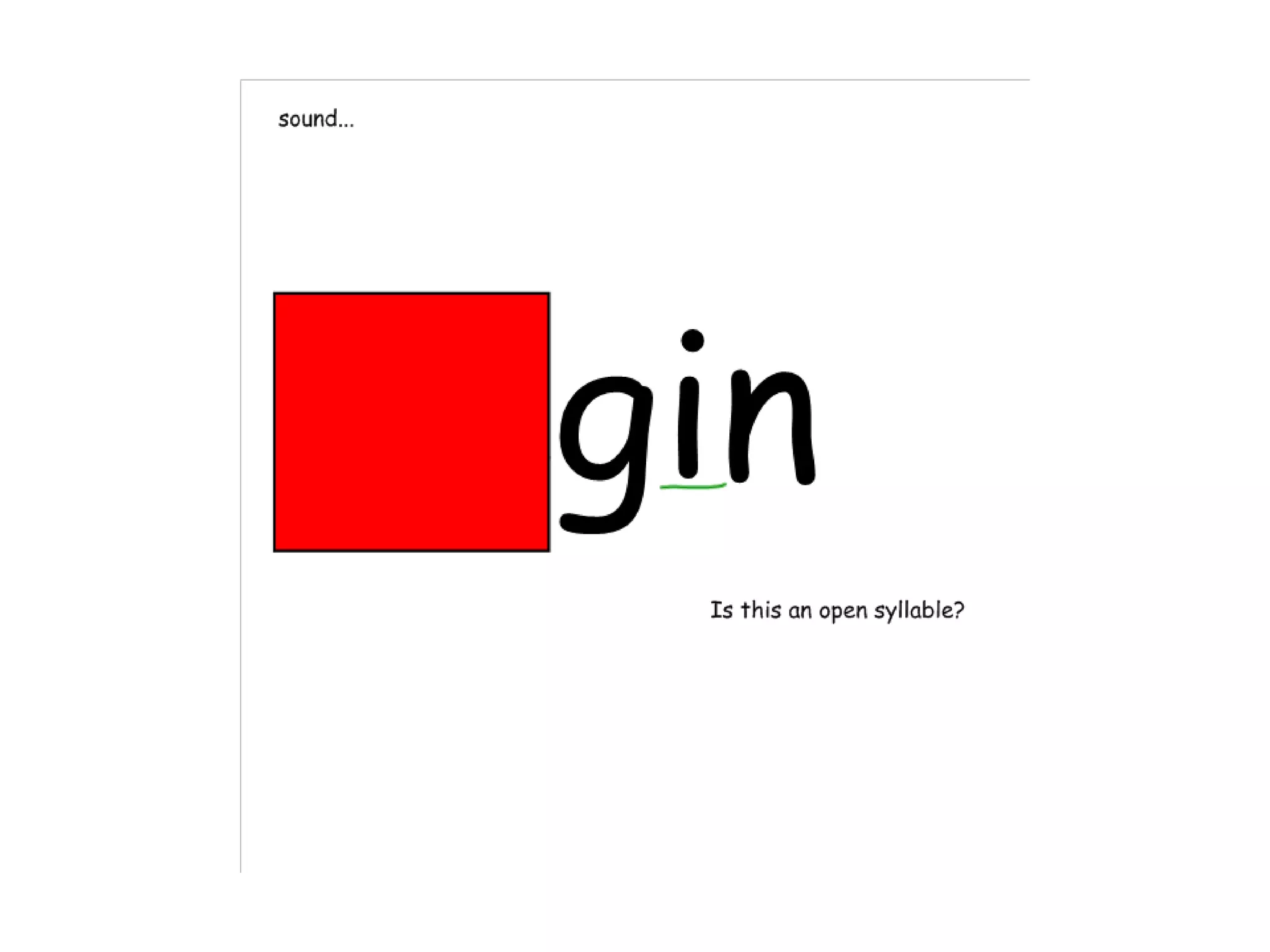Open and Closed Syllables | PPTX