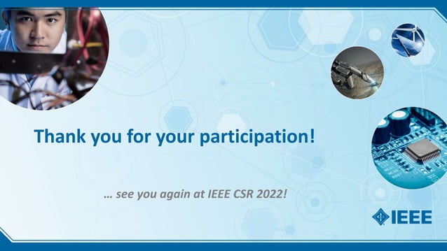 IEEE SMC TCHS Award Ceremony at IEEE CSR conference 2021 | PPT