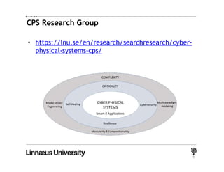 IoT Research & Education at LNU | PPT