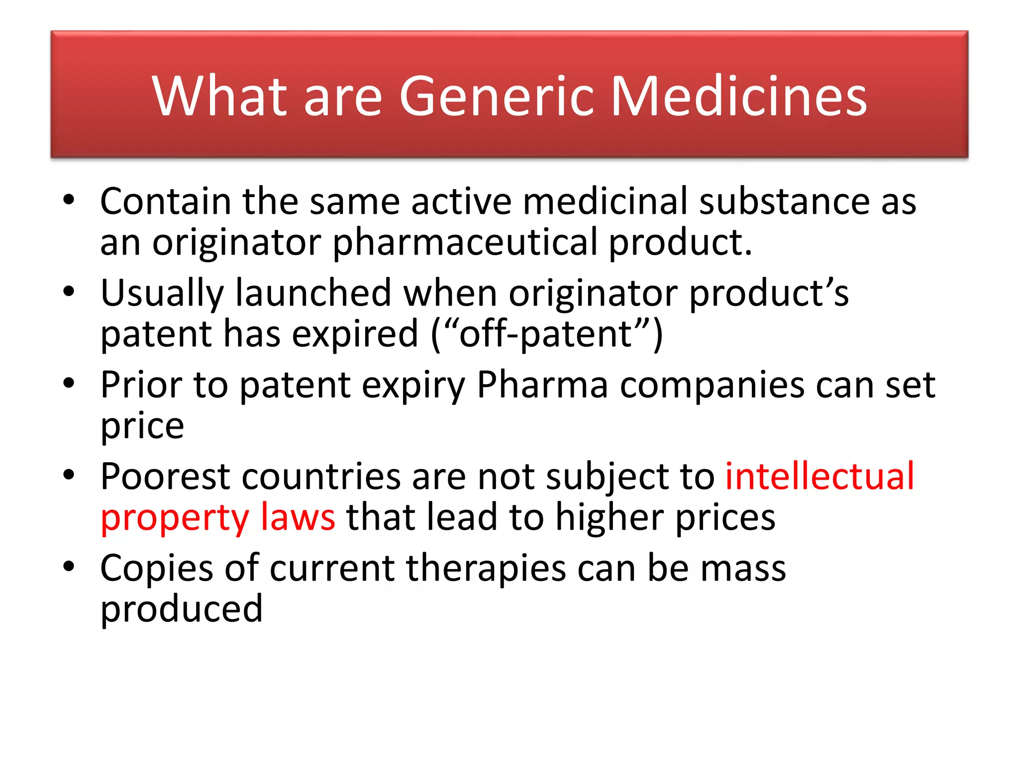 Hepatitis C Generic Drugs - Stuart Flanagan | PPTX