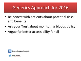 Hepatitis C Generic Drugs - Stuart Flanagan | PPTX