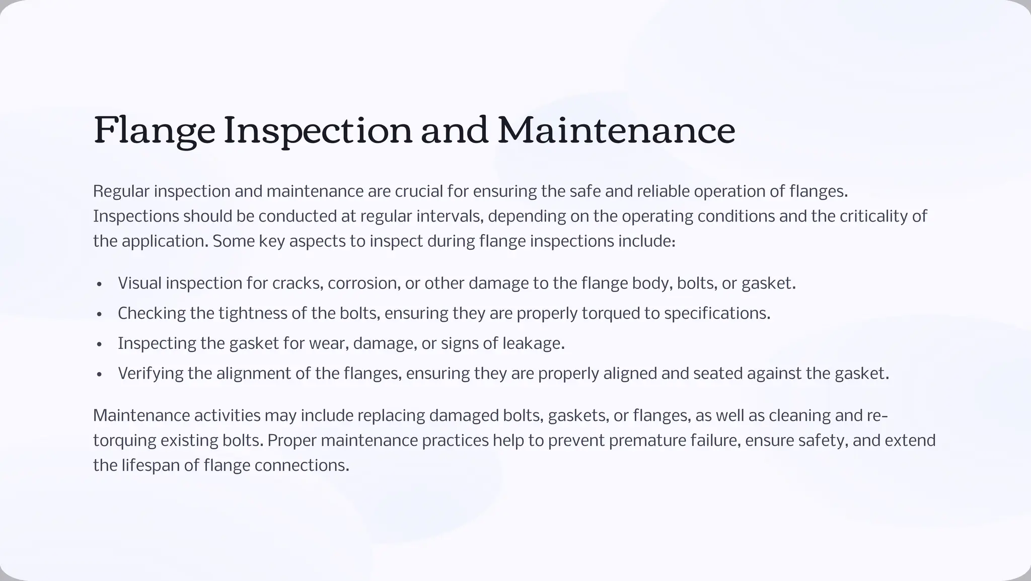 Flange Fundamentals: Everything You Need to Know! | PPT