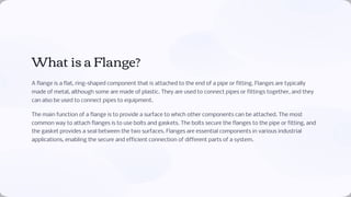 Flange Fundamentals: Everything You Need to Know! | PPT