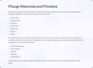 Flange Fundamentals: Everything You Need to Know! | PDF
