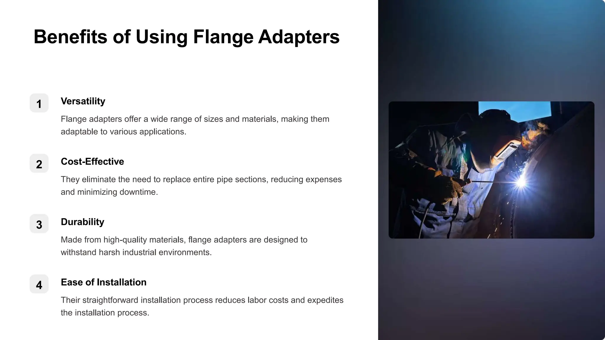 How Do Flange Adapters Work and Why Are They Essential? | PPTX
