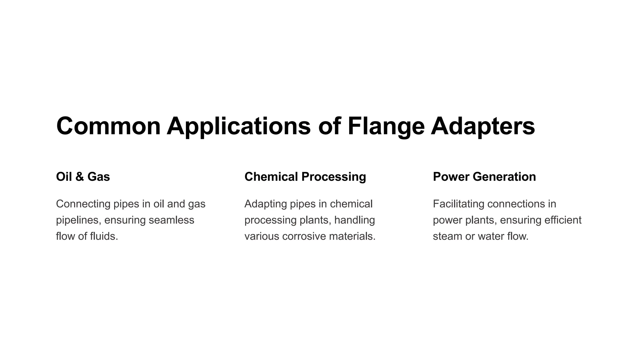 How Do Flange Adapters Work and Why Are They Essential? | PPTX